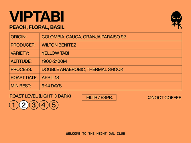 Colombia VIP TABI – NOCT. COFFEE